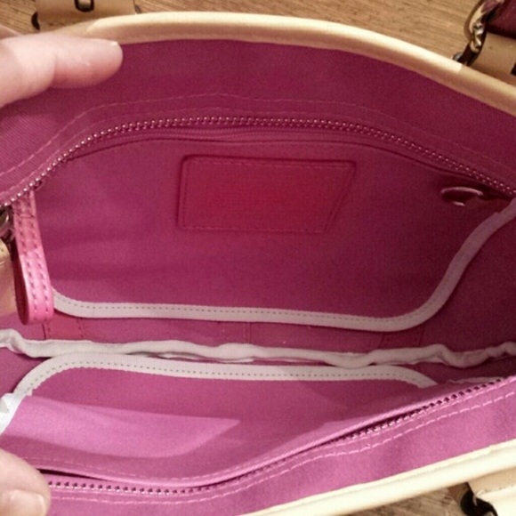 Coach | Bags | Coach Soho Daisy Pink Canvas Tote Bag | Poshmark